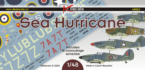DKdecals 48063 Sea Hurricane