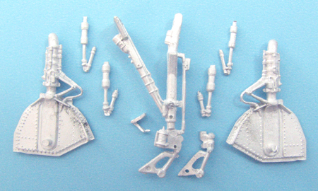 Scale Aircraft Conversions 48143 Republic F-84 F Thunderstreak - Landing Gear (for Encore, Hobby Boss, Italeri, Monogram and Revell kits)