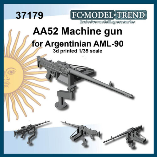 FC ModelTrend 37179 AA52 Machine Gun For Argentinian AML-90