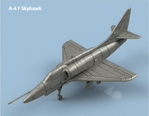 L'Arsenal 2.0 3D350101 A-4 F Skyhawk with weapon (5 planes)