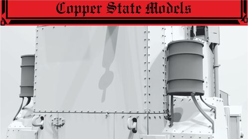 Copper State Models A35-021 Additional Tanks For Ehrhardt