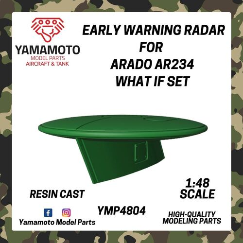 Yamamoto Model Parts 4804 Early Warning Radar for Ar 234 What If Set