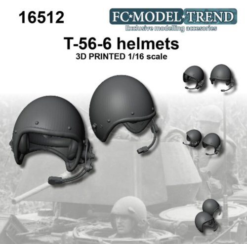 FC ModelTrend 16512 T-56-6 helmets, 2 helmets in a blister