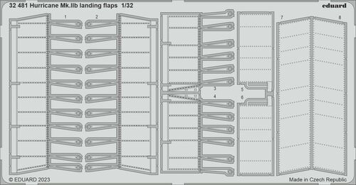 Eduard 32481 Hurricane Mk.IIb landing flaps REVELL