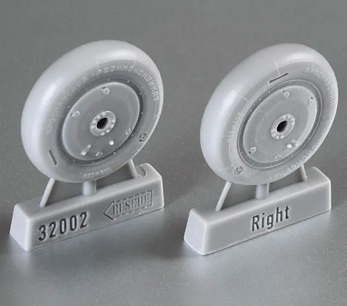Rescue Models 32002 I−16 Rata wheel set