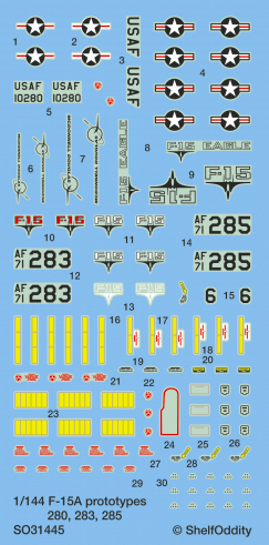 Shelf Oddity 3144005 F-15A prototypes