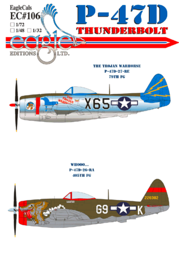Eagle Editions D106-48 P-47 D Thunderbolt