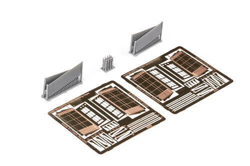 Eduard 648783 P-38J landing flaps PRINT TAMIYA