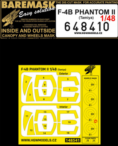 HGW Models 648410 F-4B Phantom II