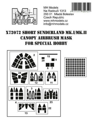 MH Models X72072 Short Sunderland Mk.I/ II