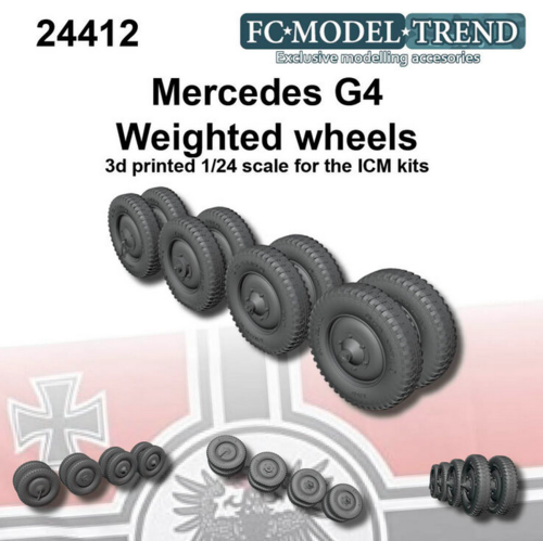 FC ModelTrend 24412 Mercedes G4, weighted Gelande