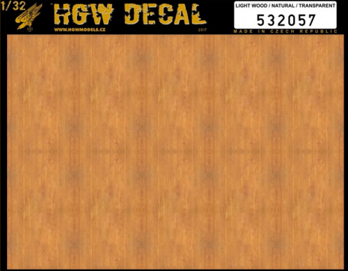 HGW Models 532057 Light wood - Transparent