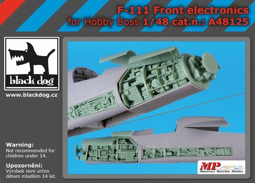Black Dog A48125 F-111 Front electronics for Hobby Boss