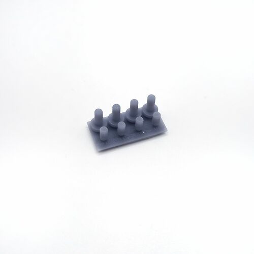 Yamamoto Model Parts TUN21 Adaptery do felg Streetblister na Tamiya/ Beemax