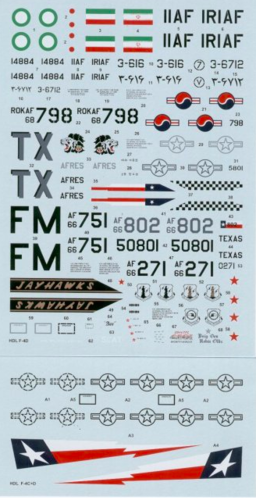 Hi-Decal Line 48025 F-4D Phantom II