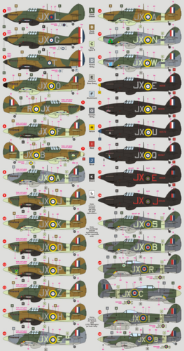 DKdecals 72059 No.1 Sqn RAF