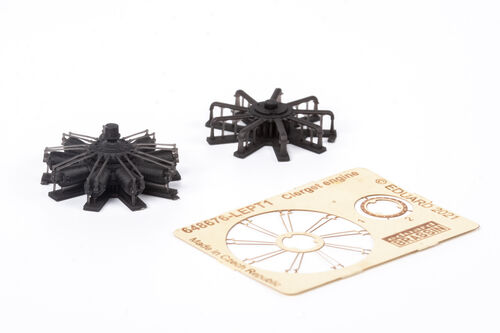 Eduard 648676 Sopwith Camel Clerget engine EDUARD