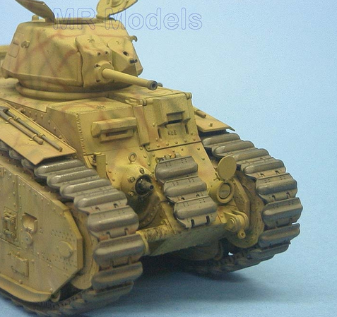 MR Modellbau 35322 Panzerkampfwagen 740(f) Char B1 bis Wehrmacht
