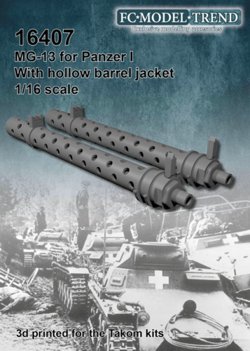 FC ModelTrend 16407 MG13 for Panzer I
