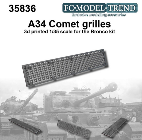 FC ModelTrend 35836 Comet mesh grille