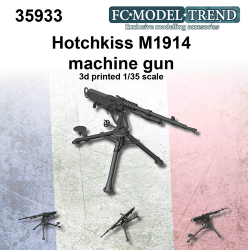 FC ModelTrend 35933 Hotchkiss M1914 machine gun