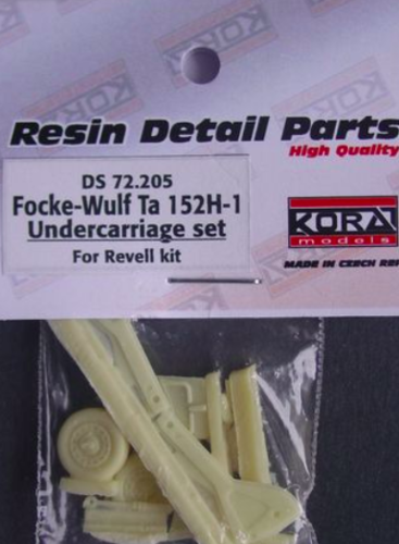 Kora Models DS72205 Focke-Wulf Ta-152H Undercarriage set