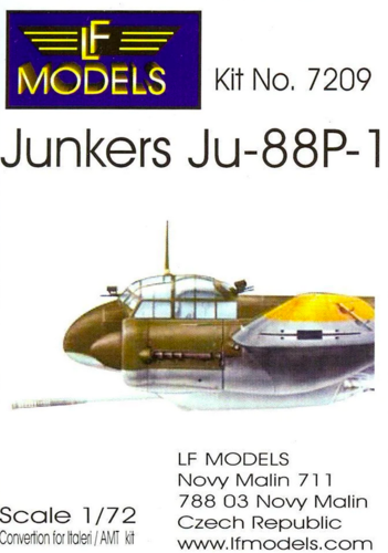 LF Models LF7209 Junkers Ju 88P-1