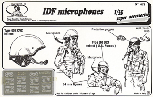 Royal Model di R. Reale 017 IDF Microphones