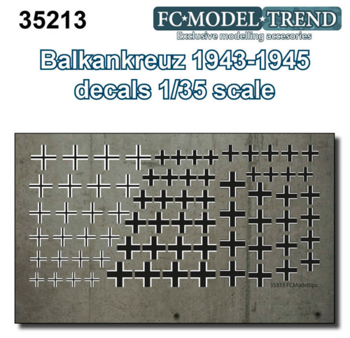 FC ModelTrend 35213 Balkenkreuz 1943-1945