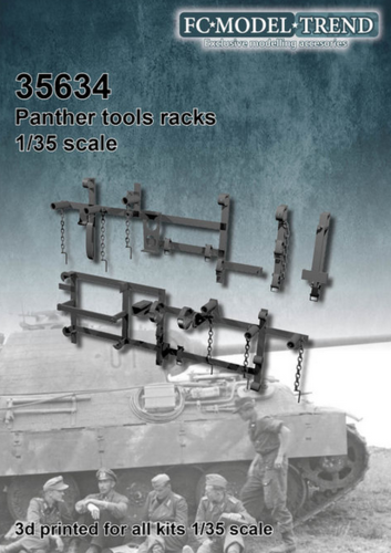 FC ModelTrend 35634 Panther/Jagdpanther tool racks