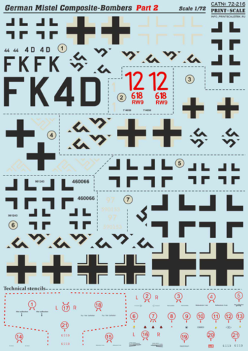 Print Scale 72-216 German Mistel Composites Part 2