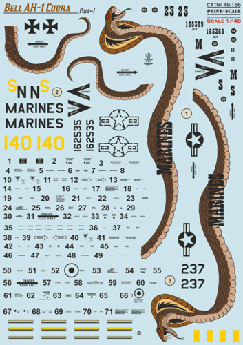 Print Scale 48-186 Bell AH-1 Cobra Part 1