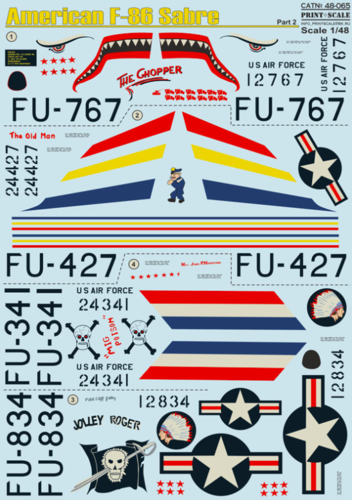 Print Scale 48-065 F-86E Sabre Part 2