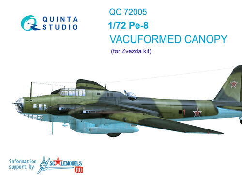 Quinta Studio QC72005 Pe-8 - Vacuumed Clear Canopy