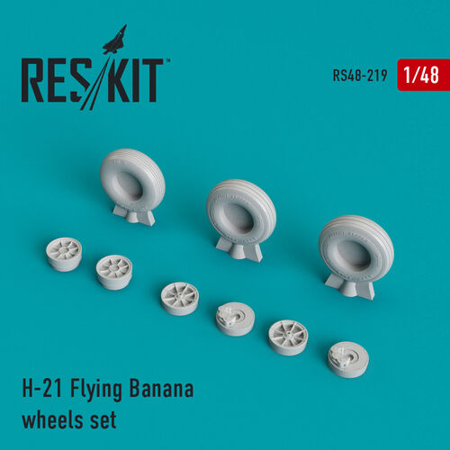 DISCONTINUED RES/KIT 48-0219 H-21 Flying Banana wheels set