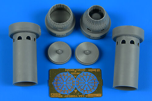 Aires 7374 F-14A Tomcat exhaust nozzles - varided position ACADEMY