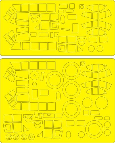 New Ware AM0658 Ju 88D-1 EXPERT kabuki masks for ICM