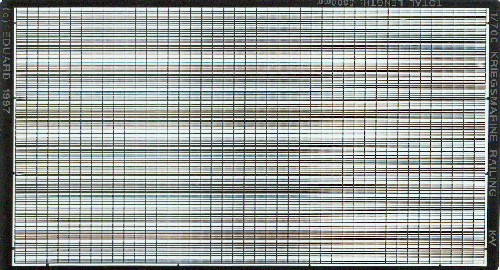 Eduard 99012 Kriegsmarine Railings 1/700