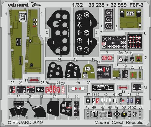 Eduard 33235 F6F-3 Trumpeter