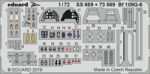 Eduard SS669 Bf 109G-6 TAMIYA