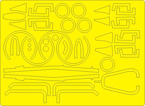 New Ware AM0446 Mig-25PD ADVANCED kabuki masks for ICM