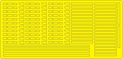 New Ware AM0289 F-15E Strike Eagle EXHAUST NOZZLES kabuki masks for Revell