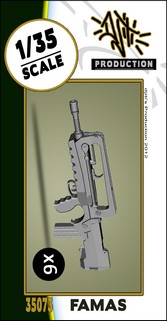 Djiti's production 35073 Set of French FAMAS (6pcs)