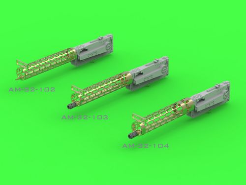 Master AM-32-102 German WW I machine gun Spandau LMG 08 (1pc) - with cooling jacket ver.1