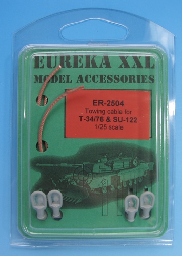 Eureka XXL ER-2504 Towing cable for T-34/76 Tank & SU-85/100/122 SPG's