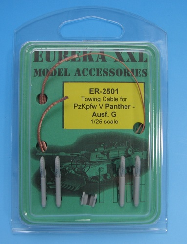 Eureka XXL ER-2501 Towing cable for Pz Kpfw V Panther Ausf G Tank