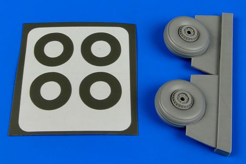 Aires 7316 C-47 Skytrain wheels & paint masks AIRFIX