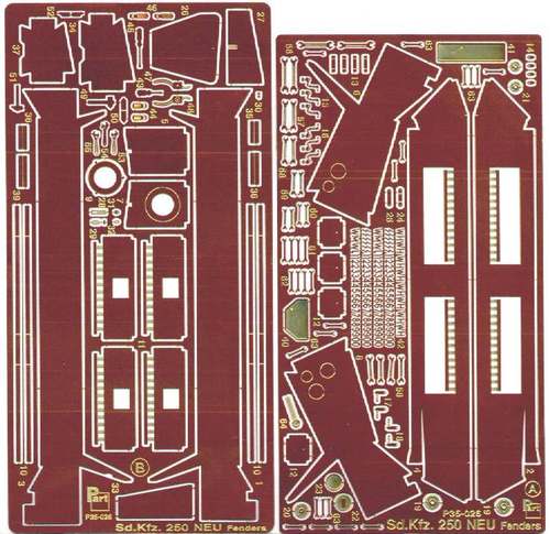 Part P35-026 Sd.Kfz.250 Neu - fenders Dragon