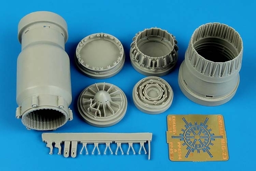 Aires 4594 MiG-23 Flogger exhaust nozzle - opened Trumpeter