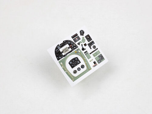 Red Fox Studio QS-35033 Supermarine Spitfire Mk.Vb - 3D Instrument Panels (for Border Kits)